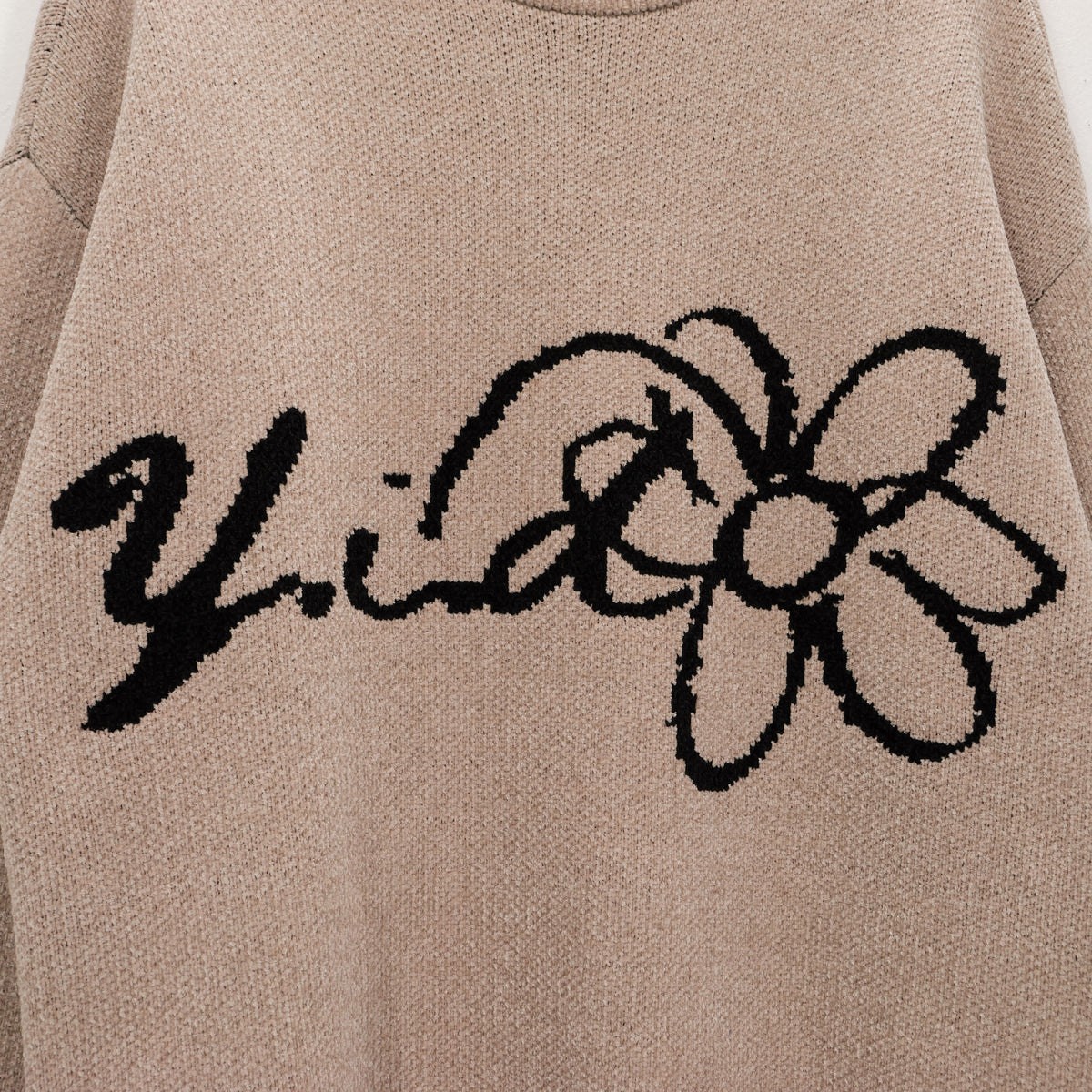 PETALS KNIT SWEATER SAND | Yesterday is Dead